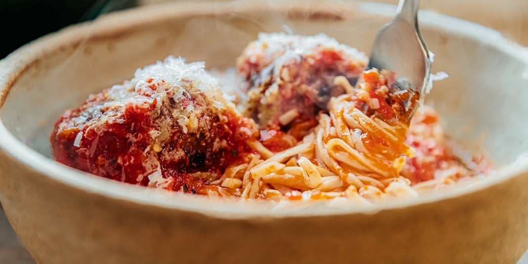 Meatballs & Tomato Sauce | Redmond Life